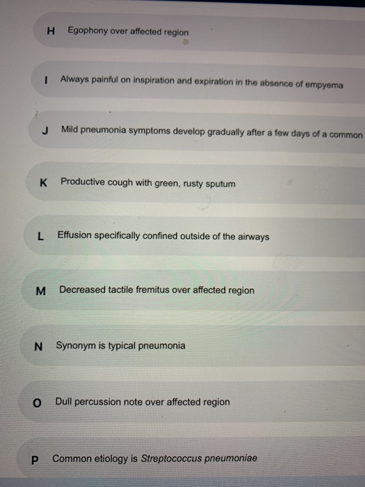 Solved Select eight (8) features that are associated with | Chegg.com