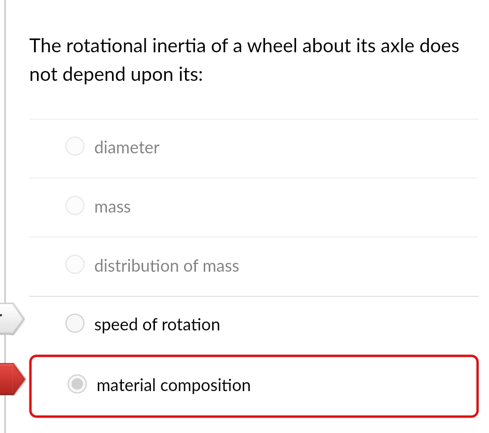 Solved The rotational inertia of a wheel about its axle does | Chegg.com