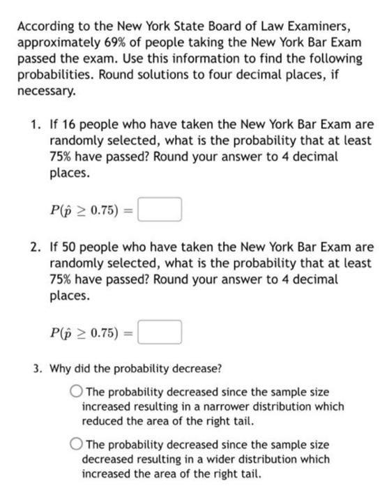 Solved According to the New York State Board of Law | Chegg.com