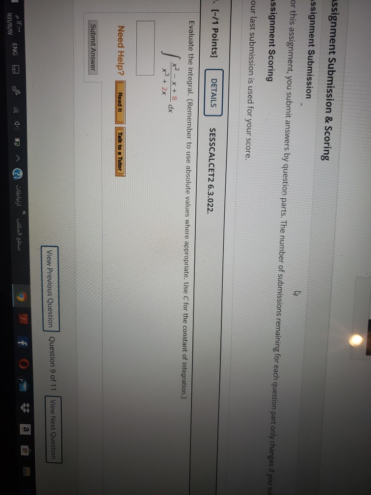Solved Assignment Submission & Scoring assignment Submission | Chegg.com