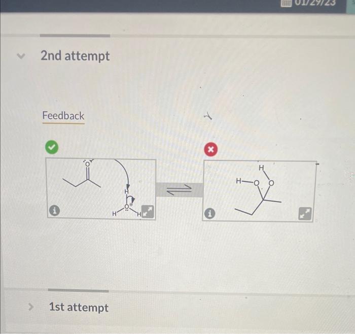 Solved 2nd attempt Feedback (i) (i) 1st attempt | Chegg.com