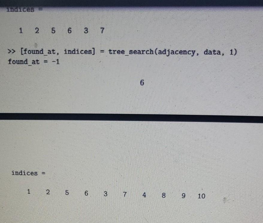 Use Matlab Or Octave Do Not Use Break Disp Numel 