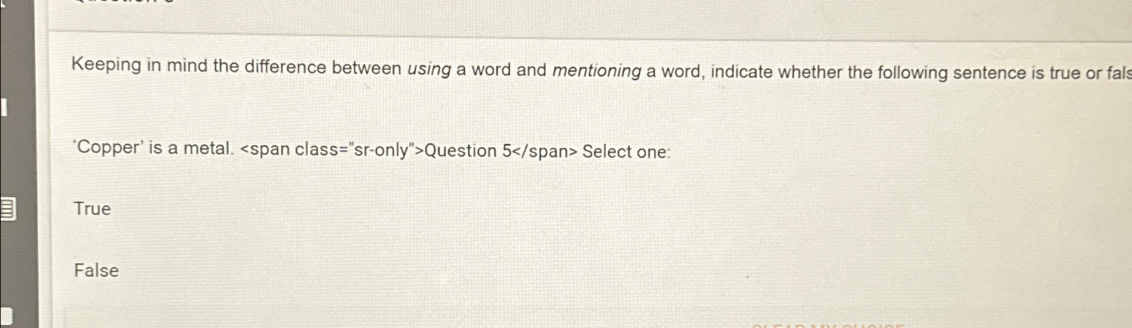 Solved Keeping in mind the difference between using a word | Chegg.com