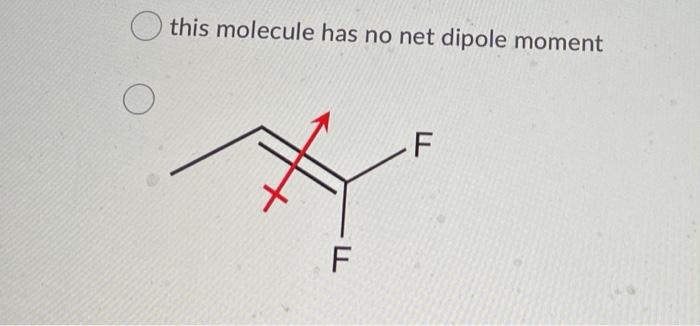 Solved Which dipole vector best represents the dipole for | Chegg.com