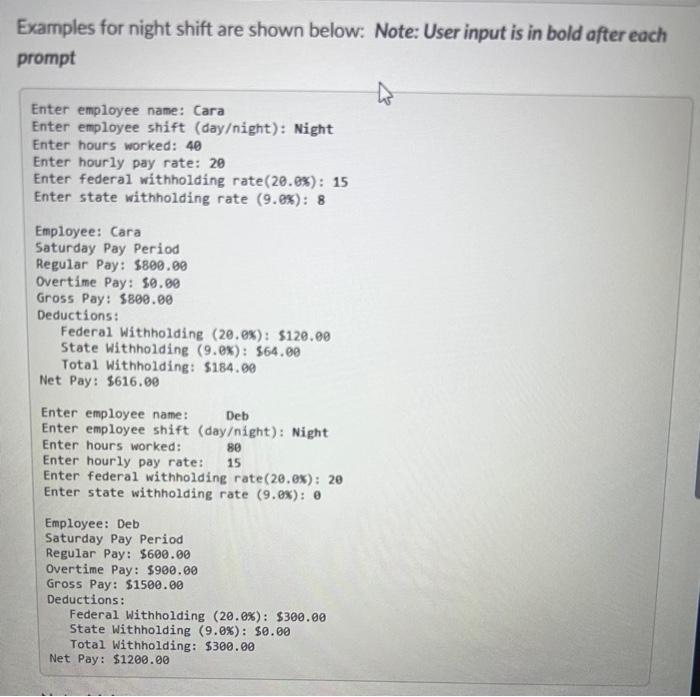 Solved Problem Statement: Update PayrollCalculator.java from | Chegg.com