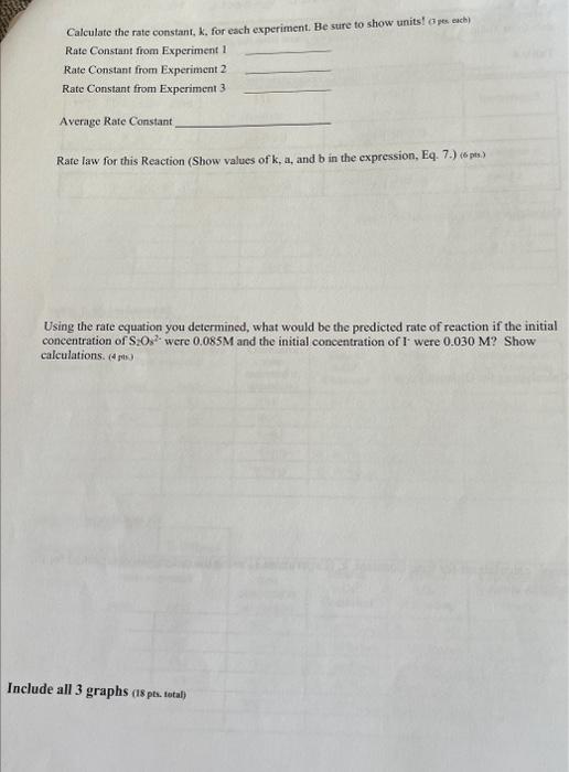 Table 2, Experiment #2 Table 3, Experiment | Chegg.com