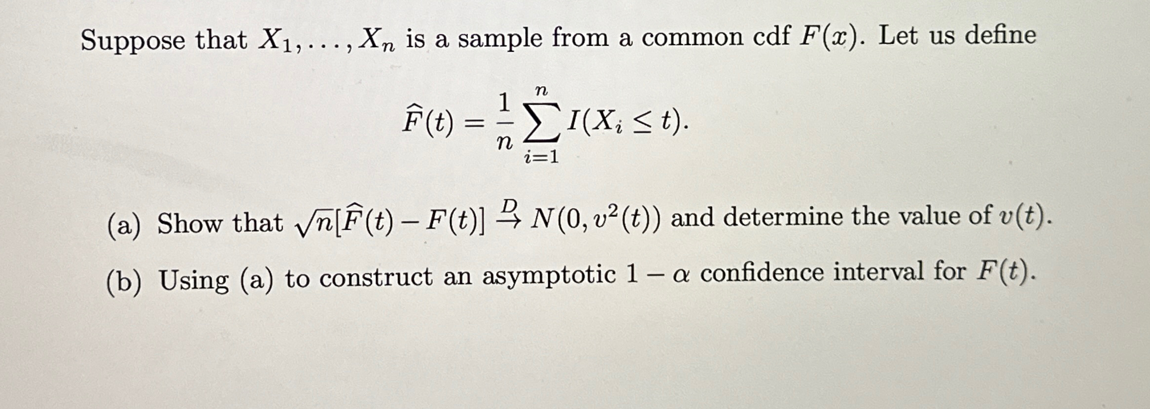 Solved Suppose that x1,dots,xn ﻿is a sample from a common | Chegg.com