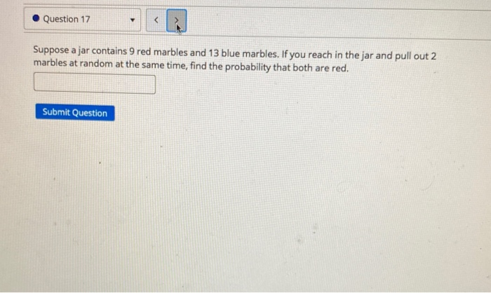 Solved Question 17 Solved Question 17