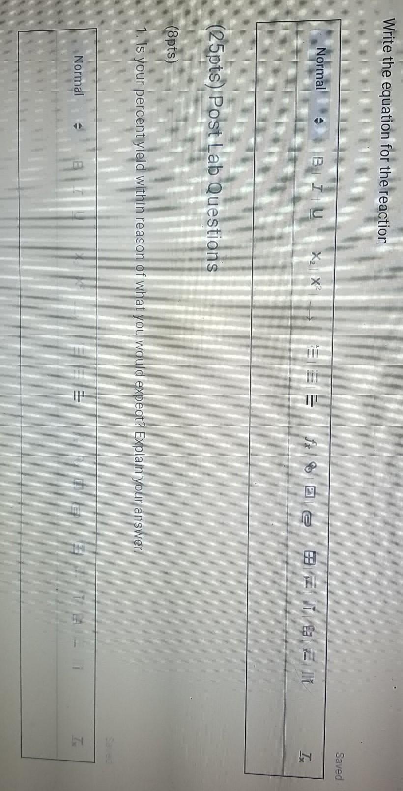 Solved Data And Report Submission - Hydroboration (2pts) | Chegg.com