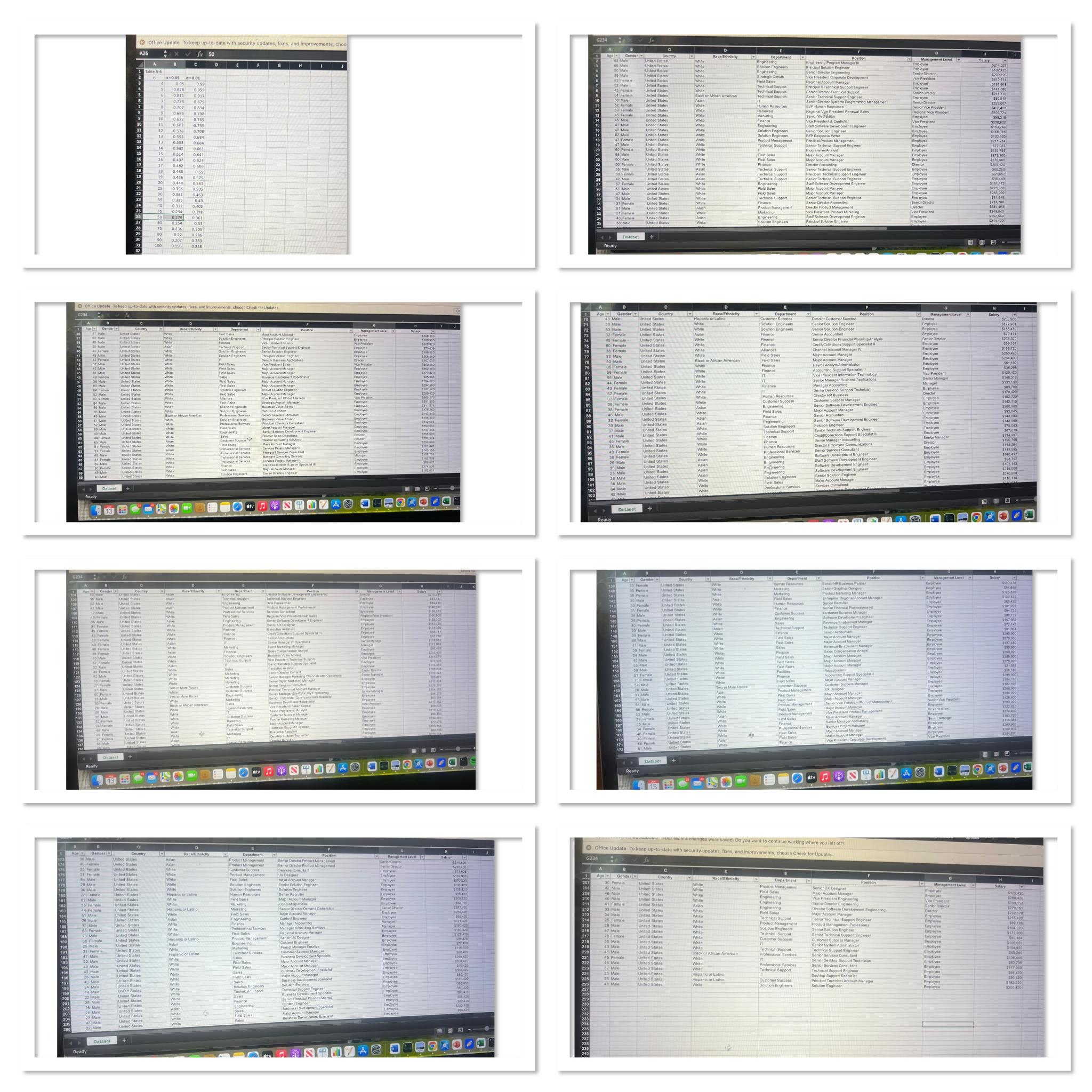 Solved Description: A downloadable spreadsheet named CV of | Chegg.com
