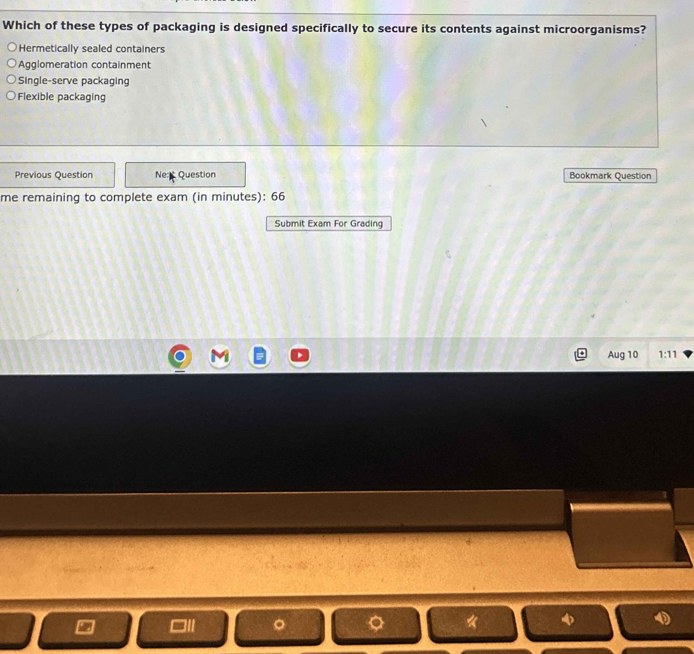 Solved Which of these types of packaging is designed | Chegg.com