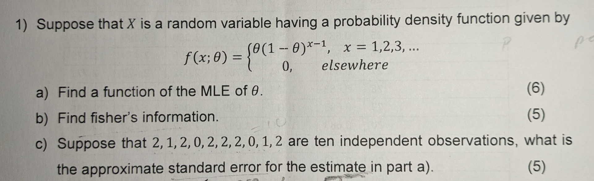 Solved Suppose that x ﻿is a random variable having a | Chegg.com