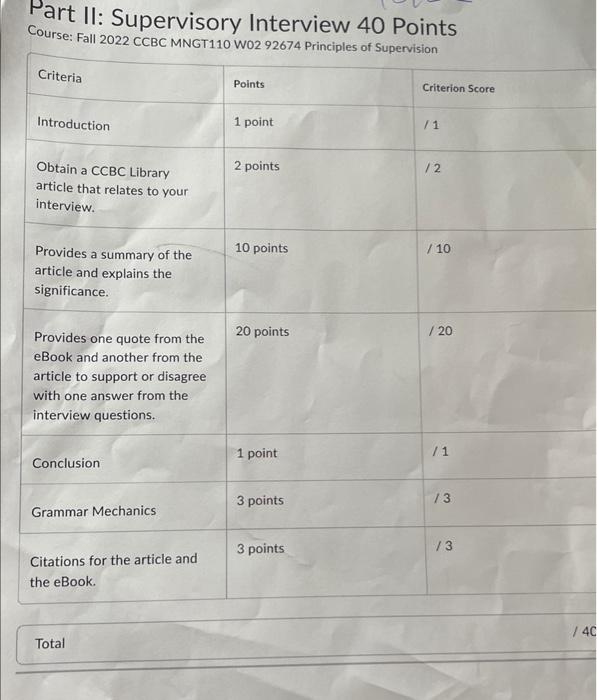 c The indirect interview method is alone in the way | Chegg.com