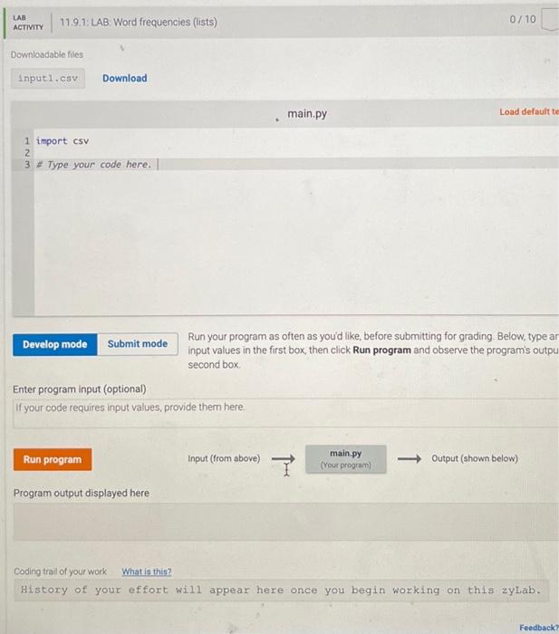 Solved Write a program that first reads in the name of an | Chegg.com