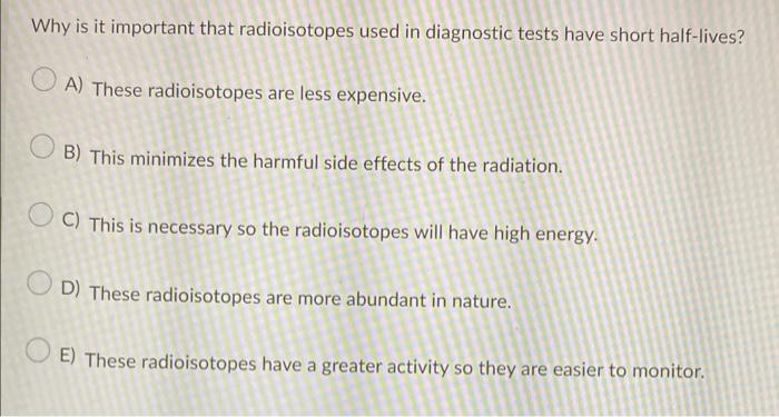Solved What is the nuclear symbol for a radioactive isotope | Chegg.com