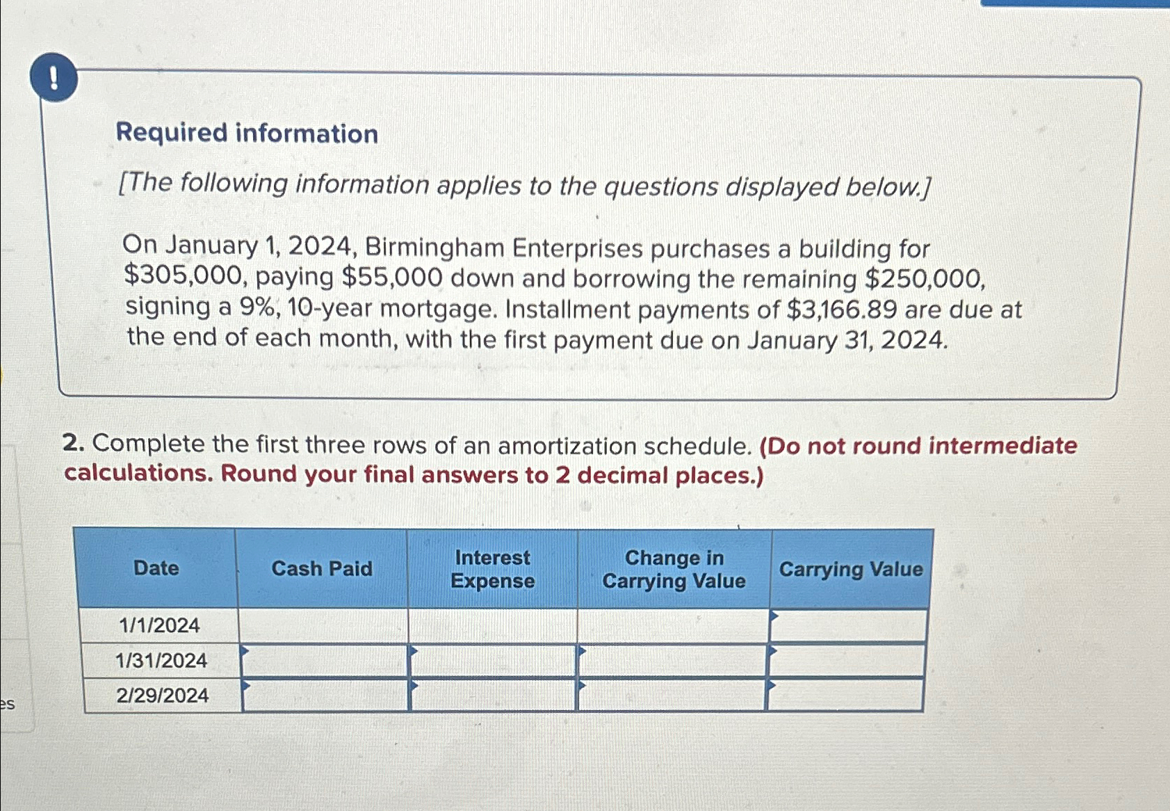 Solved !Required information[The following information | Chegg.com