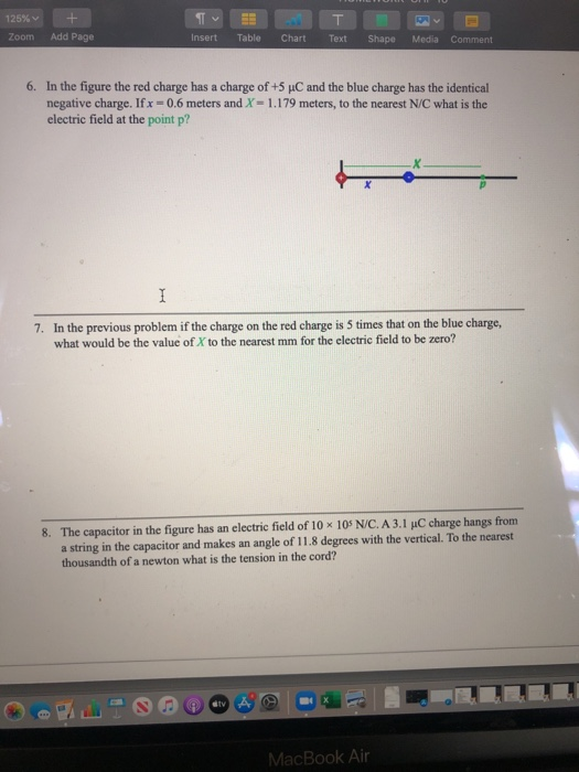 Solved 125% Zoom + Add Page TET Insert Table Chart Text | Chegg.com