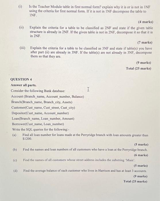 Solved Answer all parts. The following is an example | Chegg.com