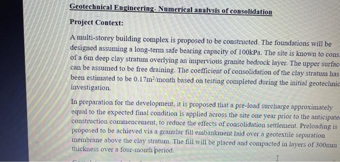 Solved Please Help me with this Geotechnical Engineering | Chegg.com