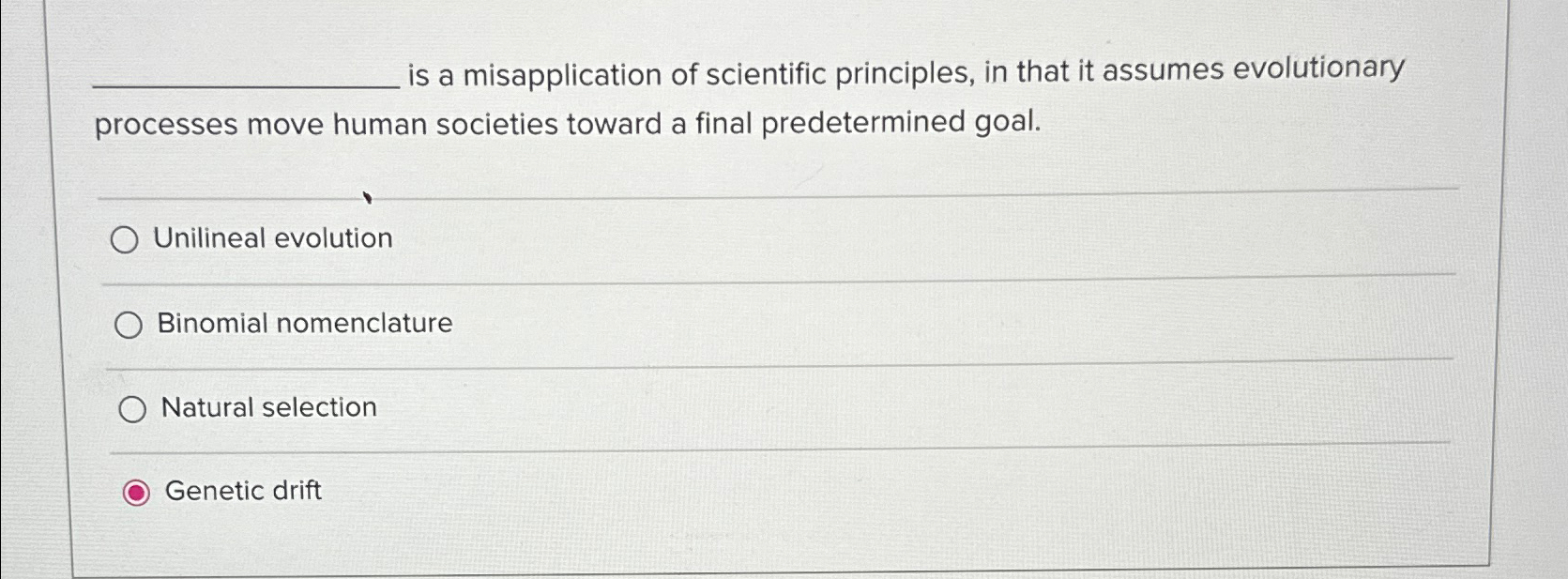 Solved is a misapplication of scientific principles, in that | Chegg.com Solved is a misapplication of scientific principles, in that | Chegg.com