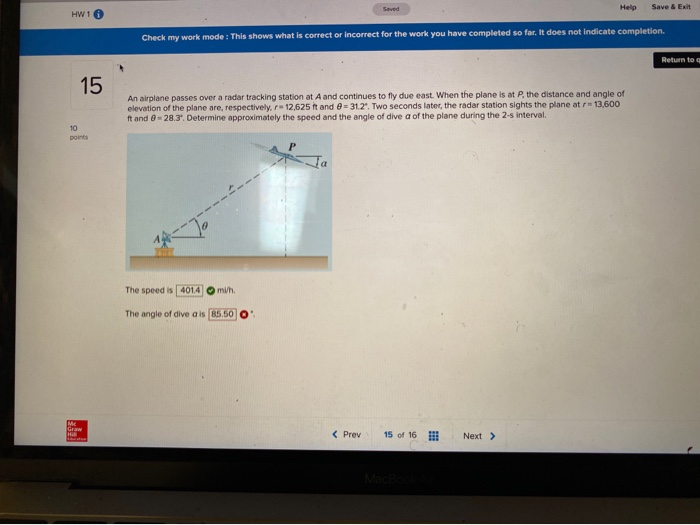 Solved Seved Help Save & Exit HW 1 Check my work mode: This | Chegg.com