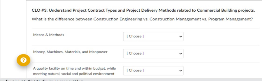 Solved CLO #3: Understand Project Contract Types and Project | Chegg.com