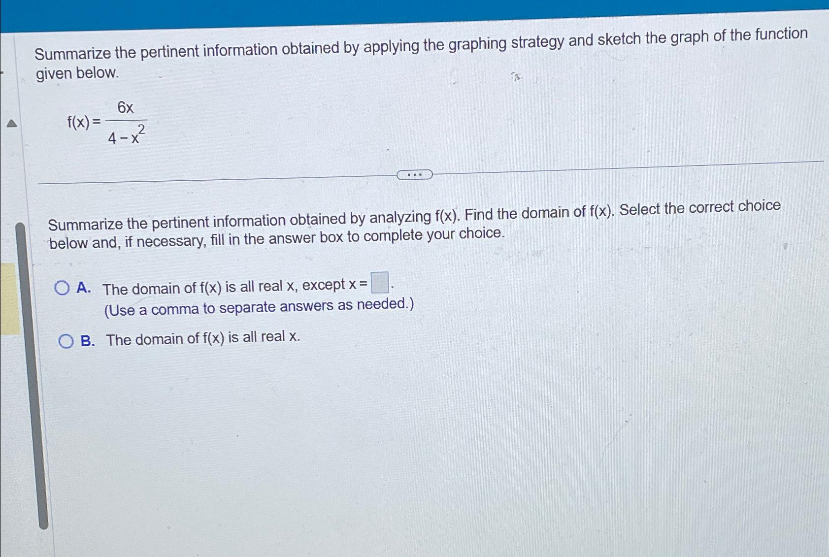 Solved Summarize the pertinent information obtained by | Chegg.com