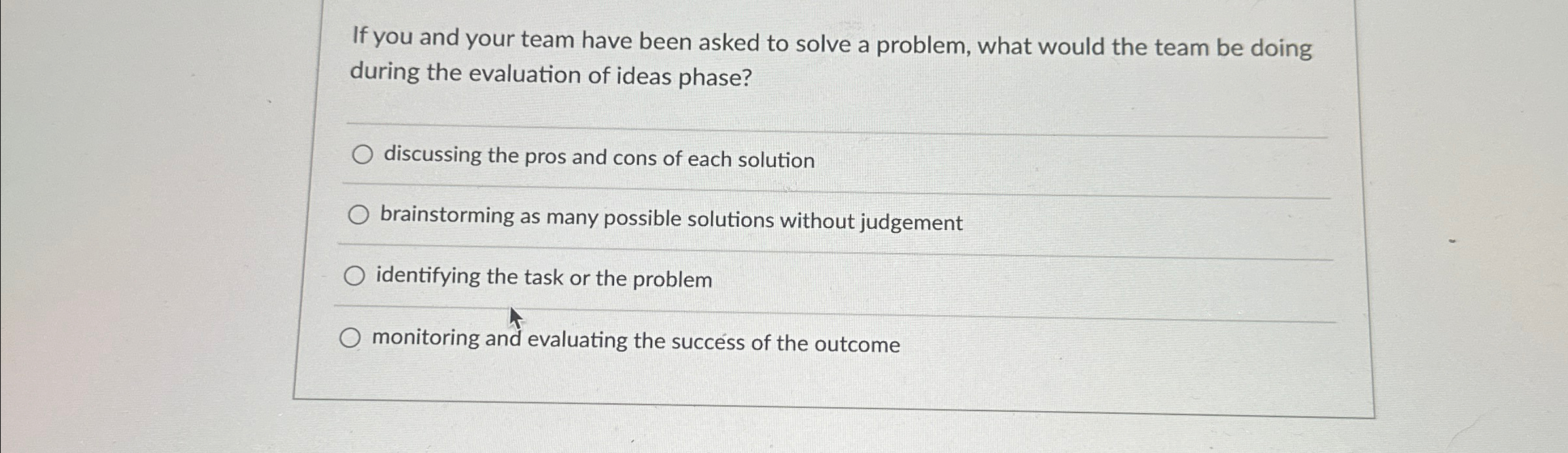 If you and your team have been asked to solve a | Chegg.com