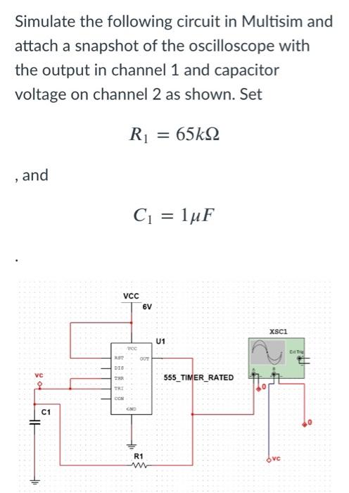 Solved Simulate the following circuit in Multisim and attach | Chegg.com