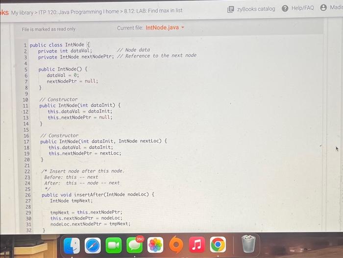 Solved Java// please use the code provided. I have already | Chegg.com