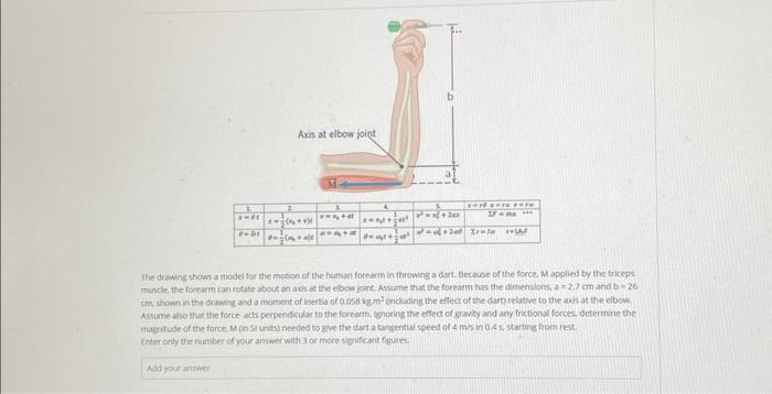 The drawing shows a model for the moson of the faman | Chegg.com