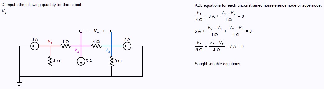 Solved Please help find V_o given the image:Compute the | Chegg.com