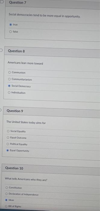 can someone check my answers and tell me if they look | Chegg.com