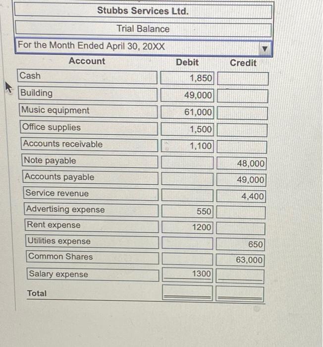 Solved select the labels for thr heading and complete trial | Chegg.com