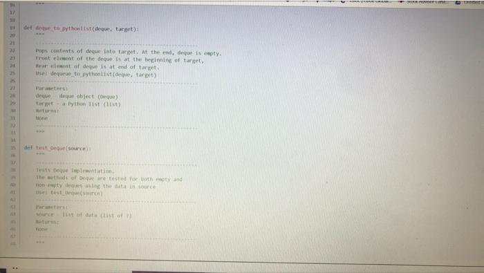 Solved DAT Deque (dakle ended Quese) A Dept is set List ADT | Chegg.com