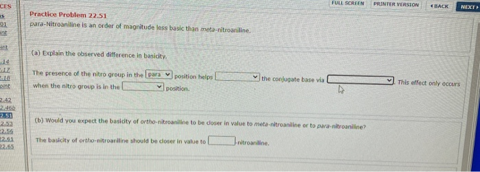 Solved FULL SCREEN CES PRINTER VERSION BACK NEXT 15 01 | Chegg.com