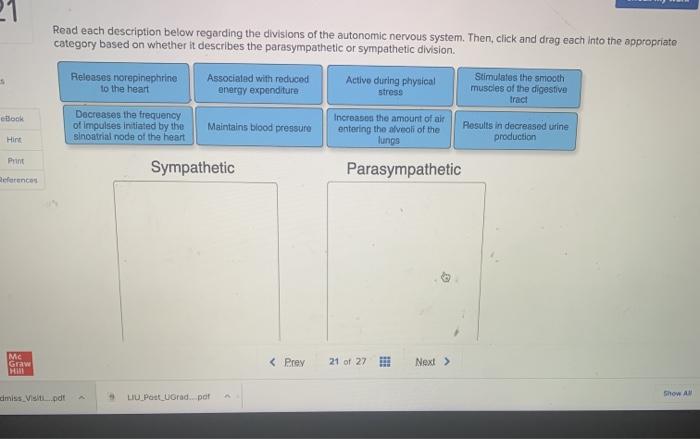 Solved Read each description below regarding the divisions | Chegg.com