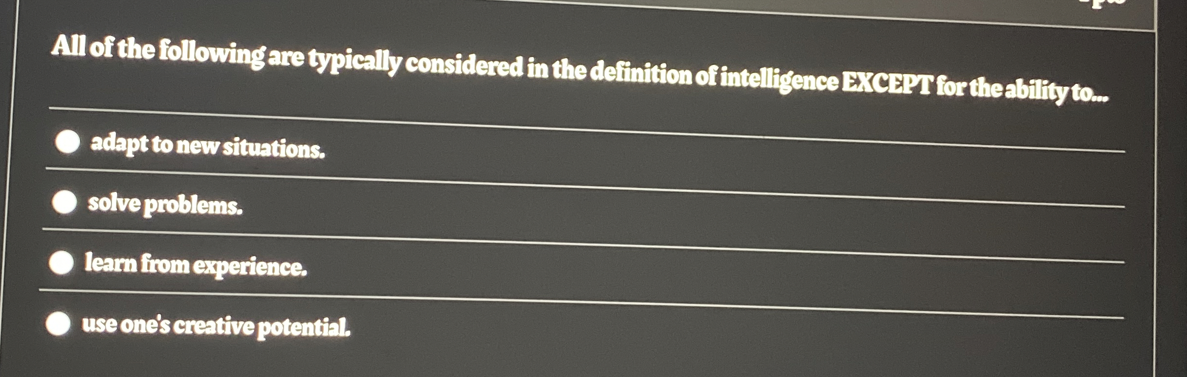 Solved All of the following are typically considered in the | Chegg.com