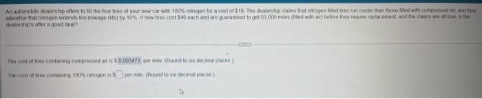 Solved deaketships ofter a good deal? deaketships ofter a | Chegg.com