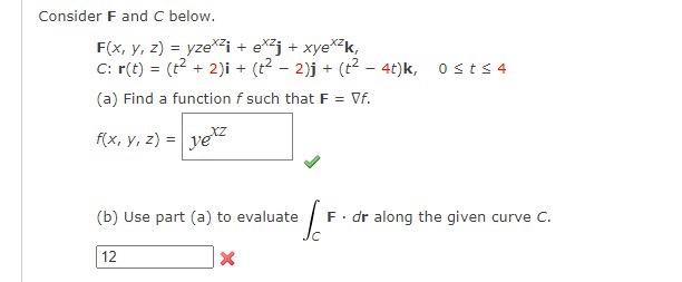 Solved Consider F and C below. | Chegg.com