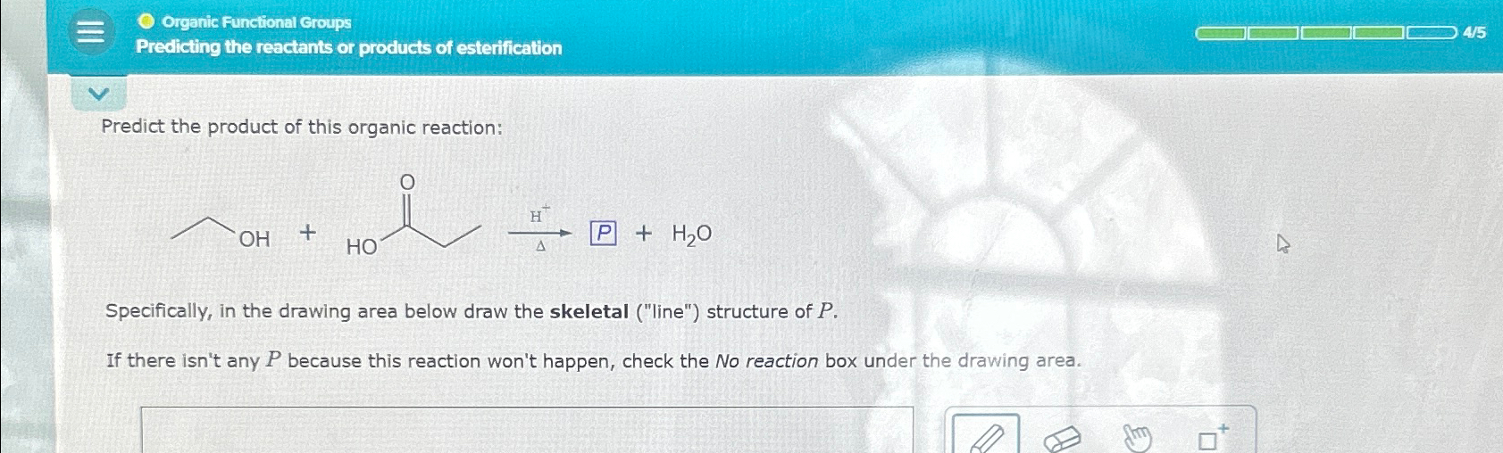 O. ﻿Organic Functional GroupsPredicting the reactants | Chegg.com