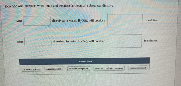 Solved Identify the precipitate, or lack thereof, for the | Chegg.com