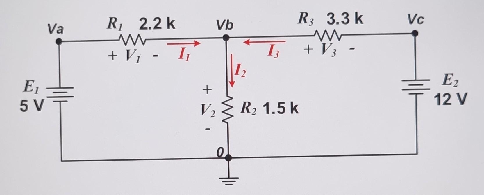Solved find I1, I2, I3, V1, V2, V3, Va, Vb, Vc. | Chegg.com