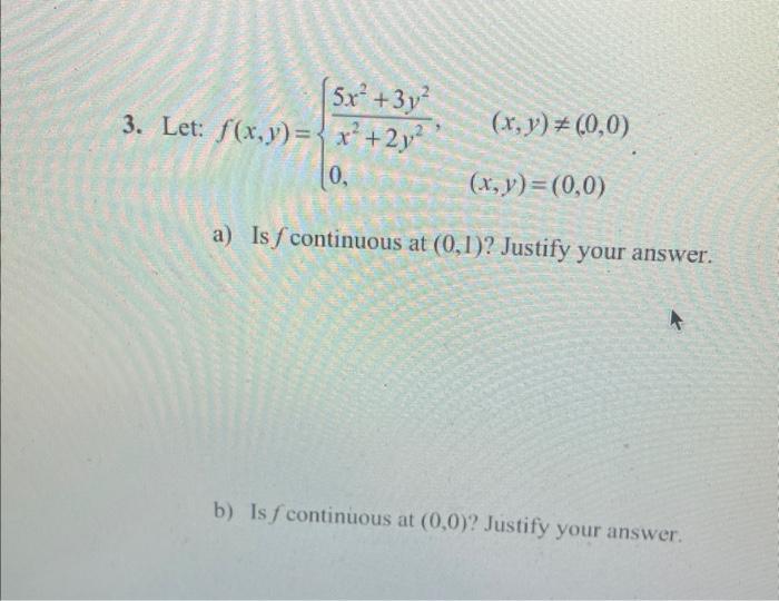 Solved Calc III question. I have one hour to answer Please | Chegg.com