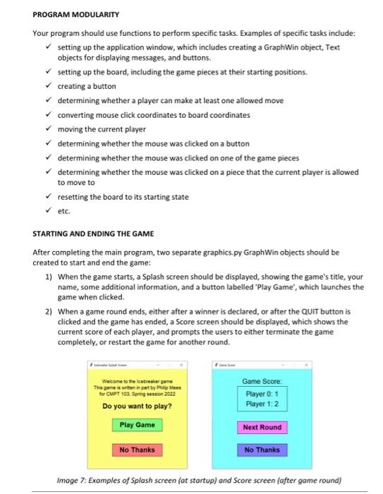 Solved BE CREATIVE The screenshots shown in these project | Chegg.com