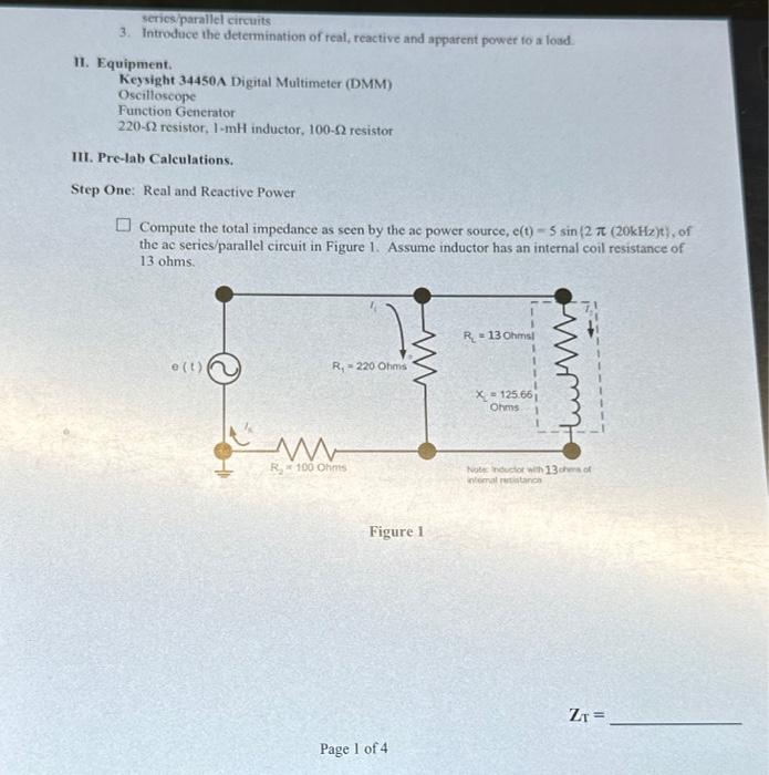 Solved seriesparallel circuits 3. Introduce the | Chegg.com