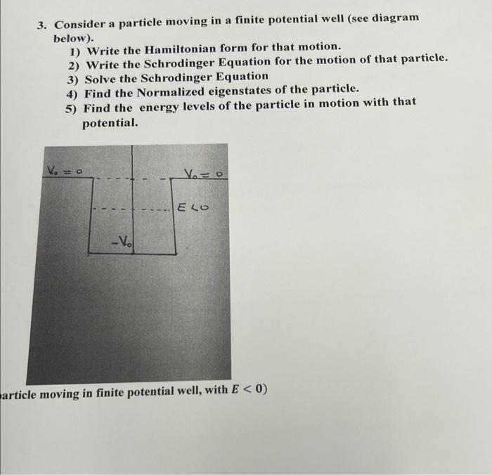 Solved 1. Consider a free moving particle in one dimensional | Chegg.com