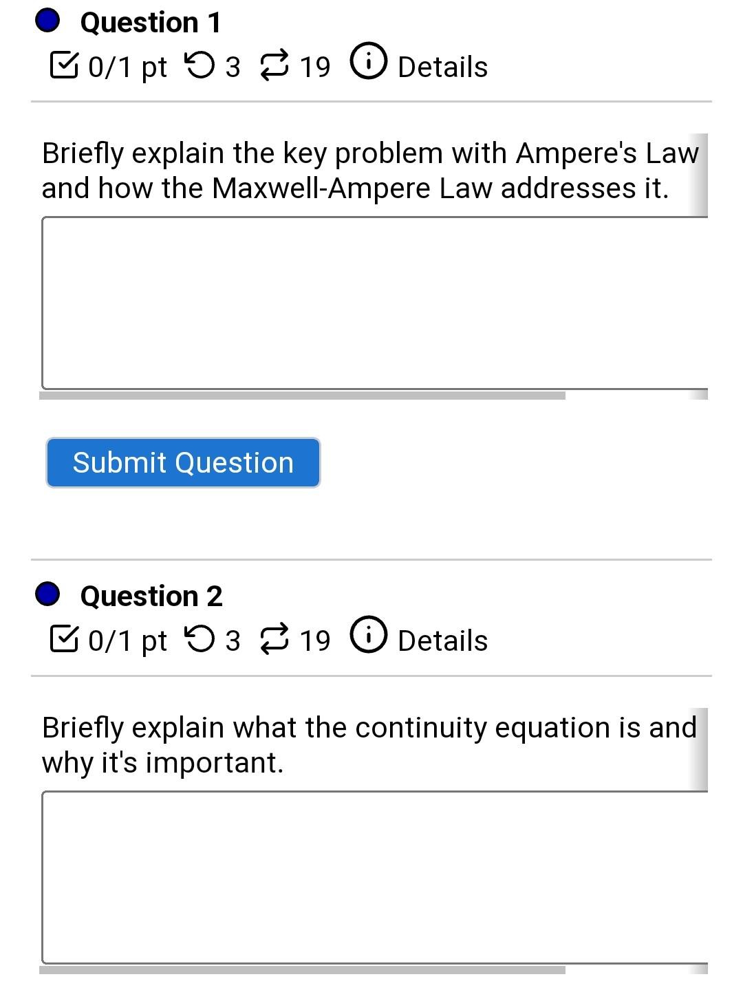 Solved Briefly explain the key problem with Ampere's Law and | Chegg.com Solved Briefly explain the key problem with Ampere's Law and | Chegg.com