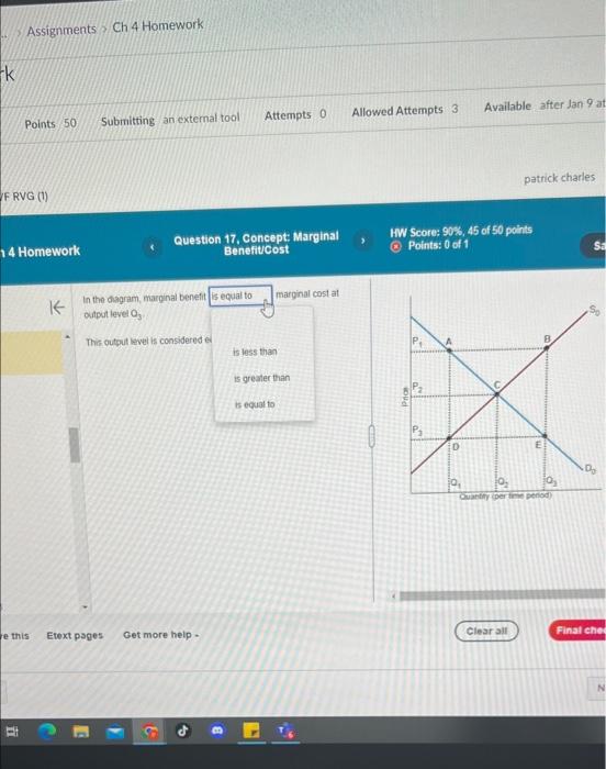 Solved Assignments? Ch 4 Homework Points 50 Subinitting an | Chegg.com