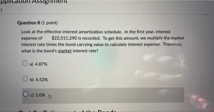 A bond discount or premium is usually amortized on a | Chegg.com A bond discount or premium is usually amortized on a | Chegg.com